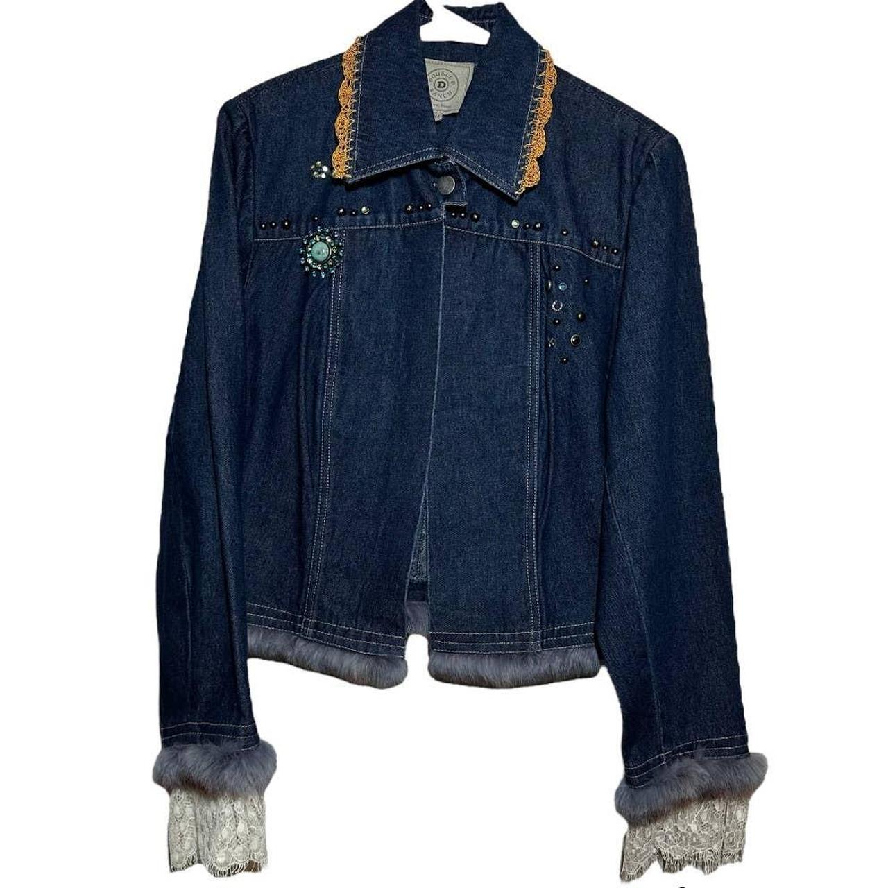 Double D Ranch Jacket 100% Cotton Long Sleeve Denim... - Depop
