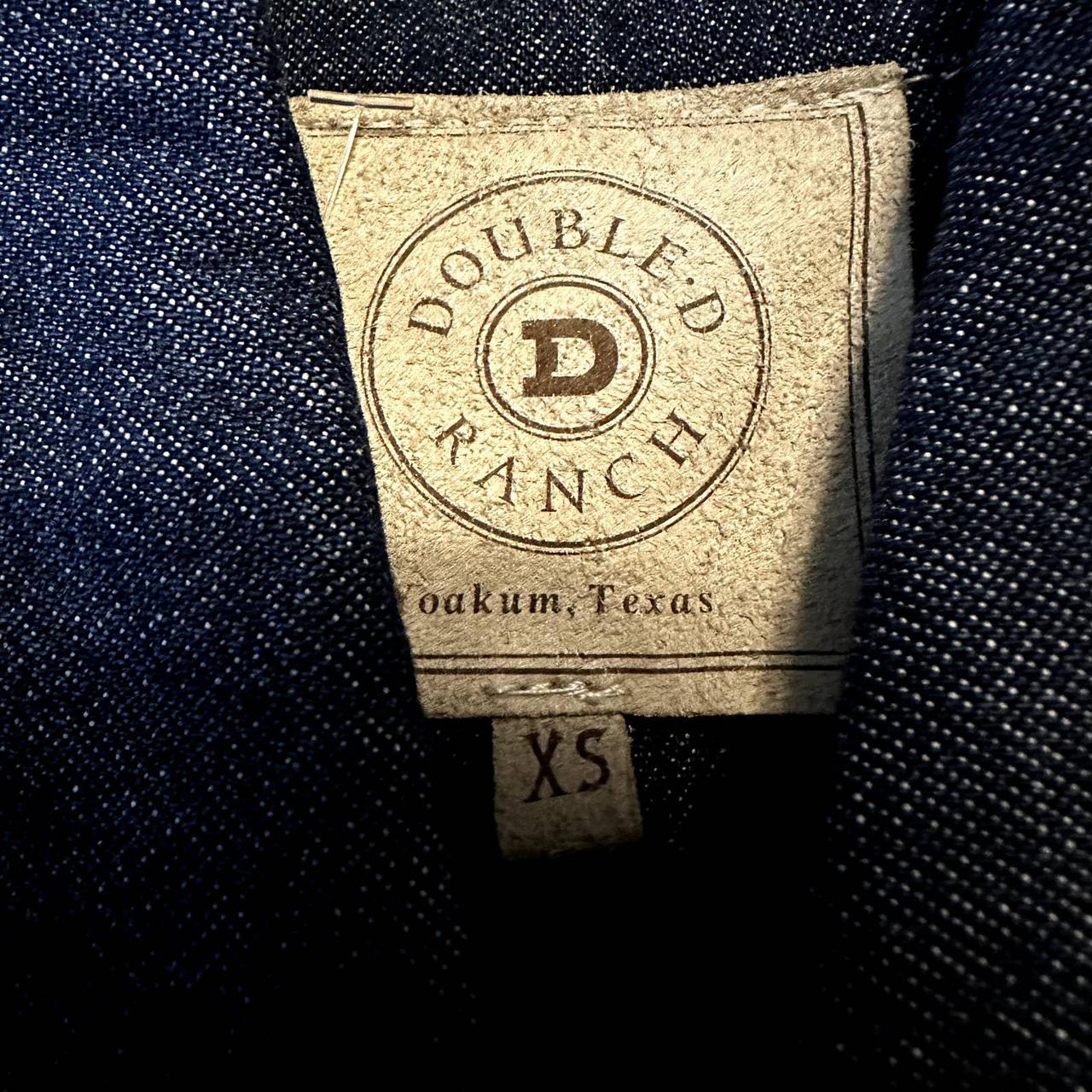 Double D Ranch Jacket 100% Cotton Long Sleeve Denim... - Depop