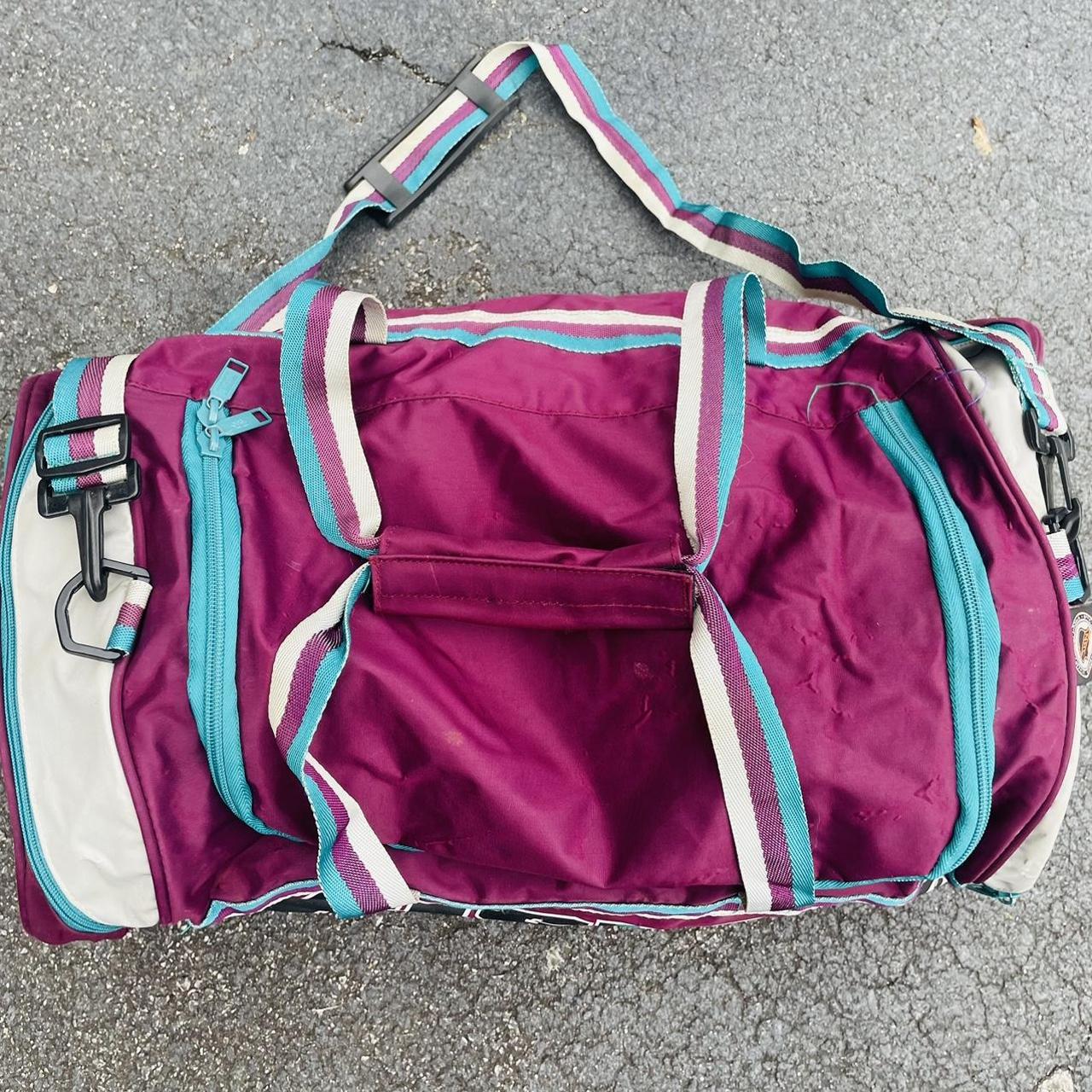 Vintage Mighty Ducks Hockey 1993 NHL Duffle Bag .... - Depop