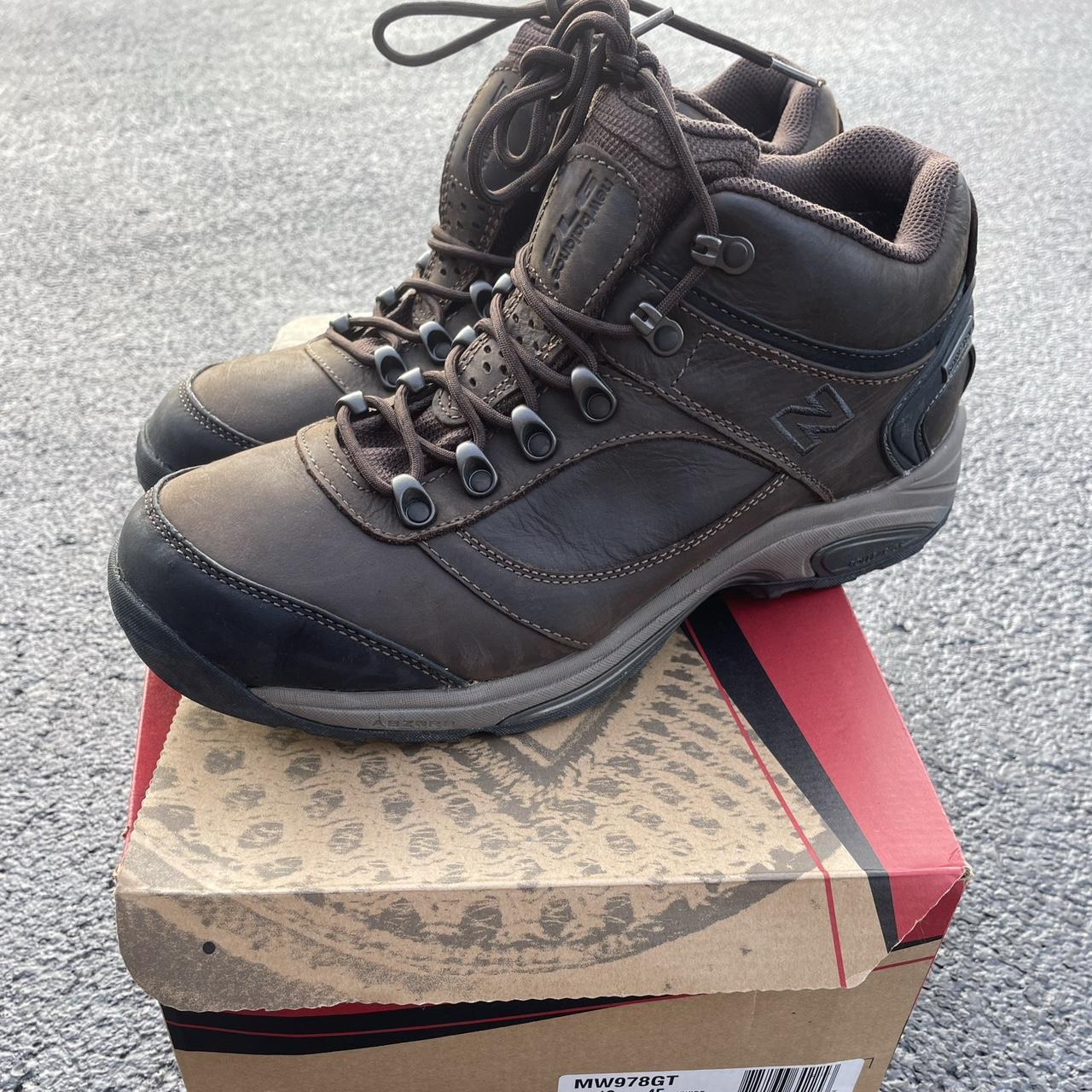 New Balance 978 Gore-Tex Hiking Boots Brown Size... - Depop