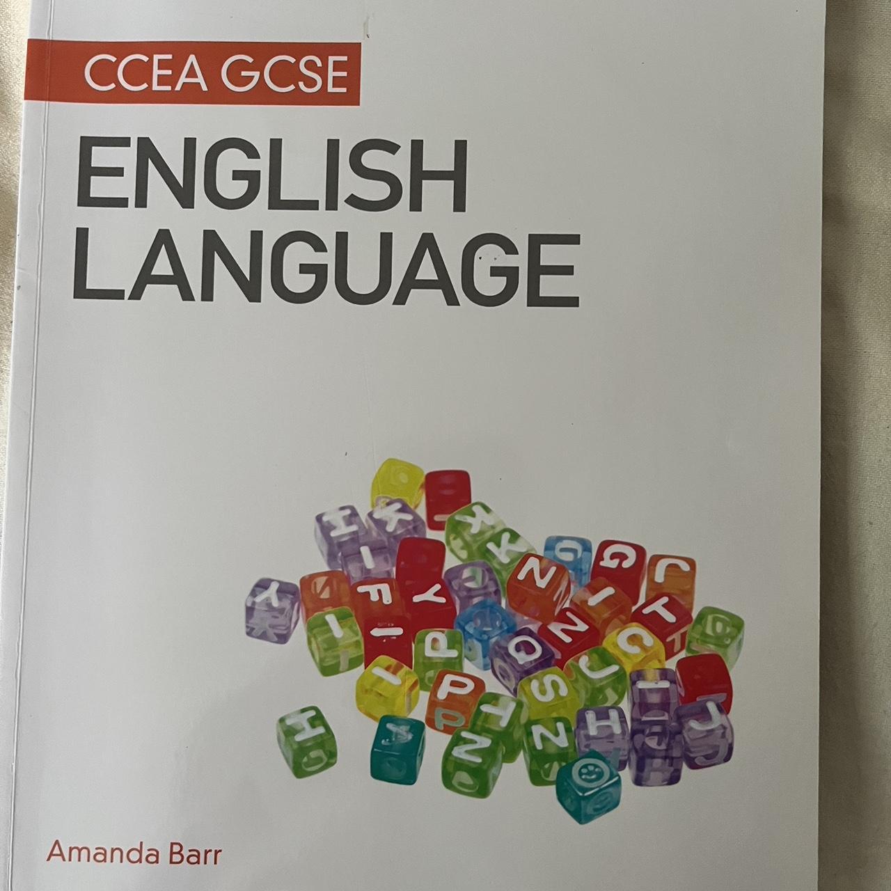 CCEA GCSE English language revision book So helpful... | Depop