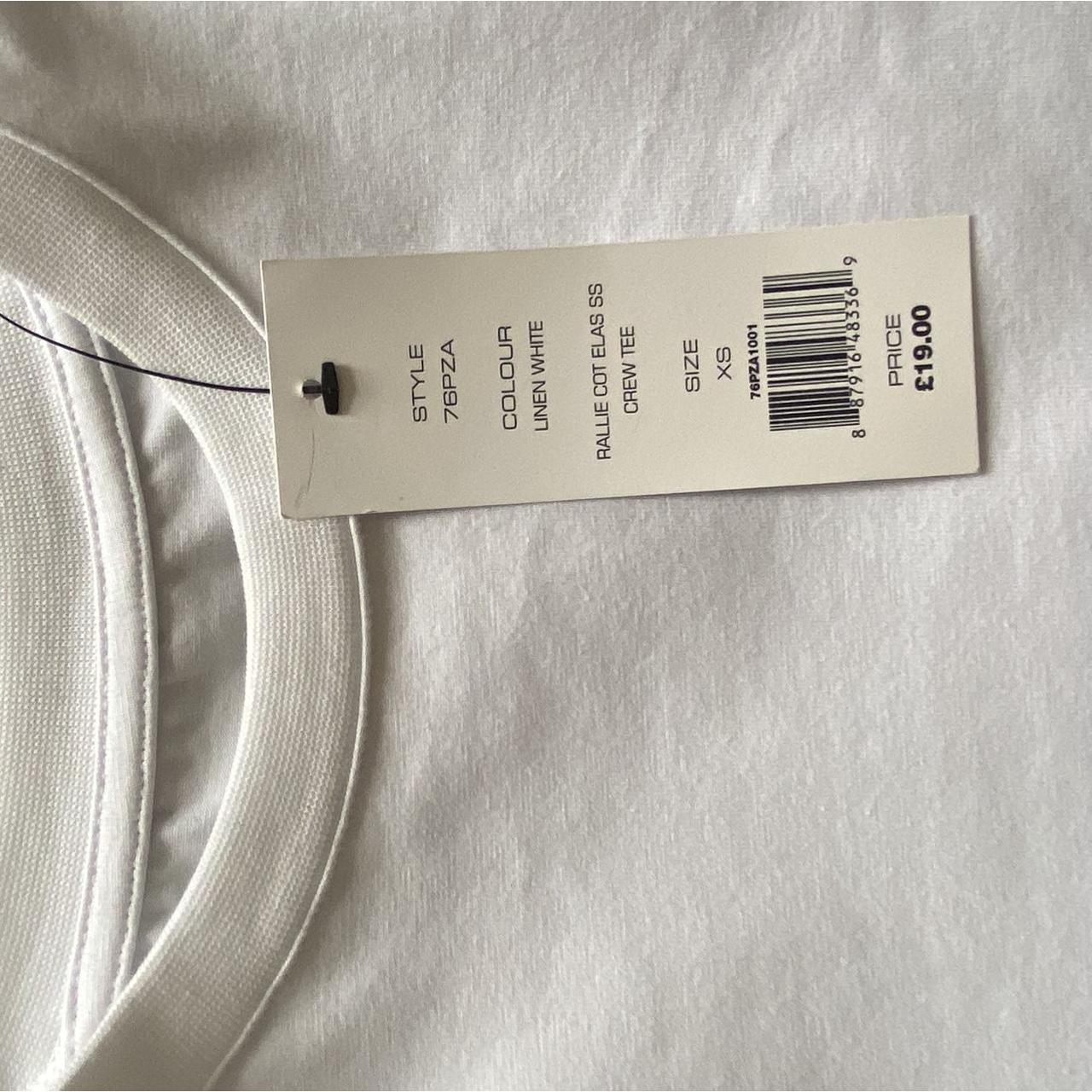 BRAND NEW FRENCH CONNECTION WHITE T SHIRT Very... - Depop