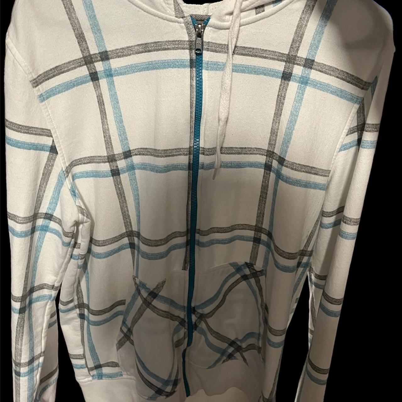 tony hawk striped zip up hoodie no wear tag says... - Depop