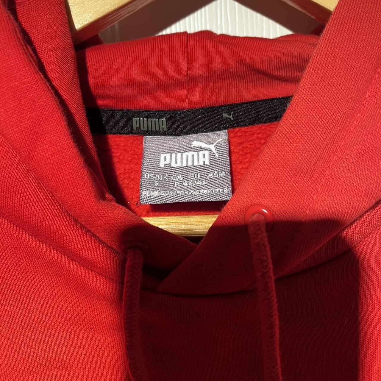 Puma red jumper Stretchy, not worn much,... - Depop
