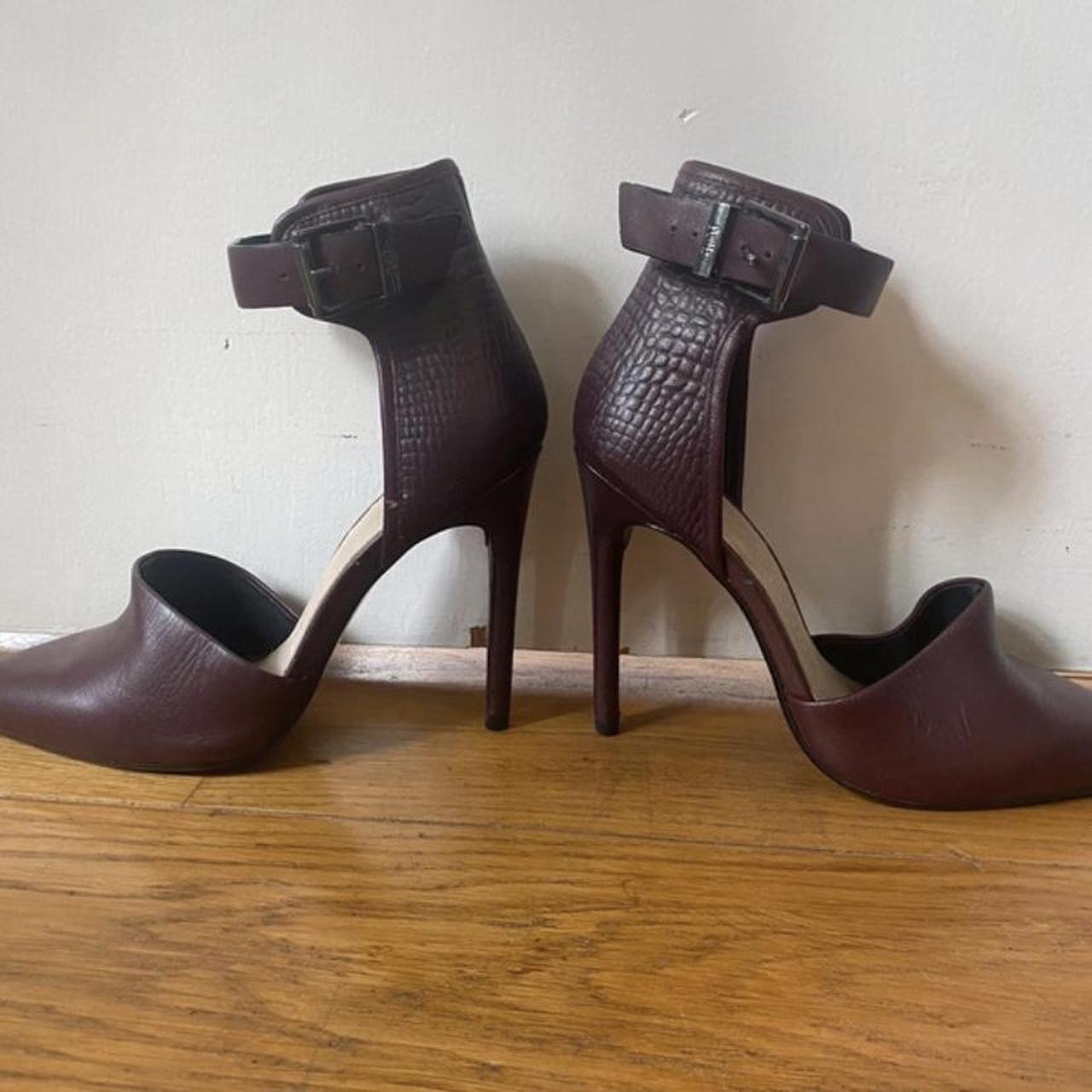 Faith stilettos with ankle strap. Size 6. - Depop