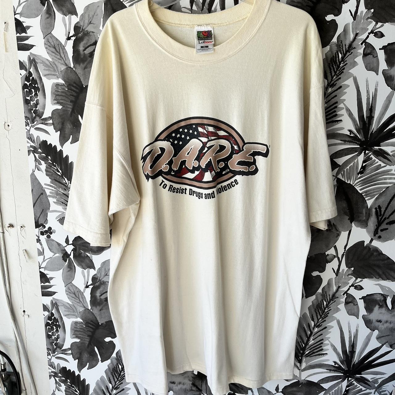 Real Vintage DARE program shirt Fruit of the Loom... - Depop