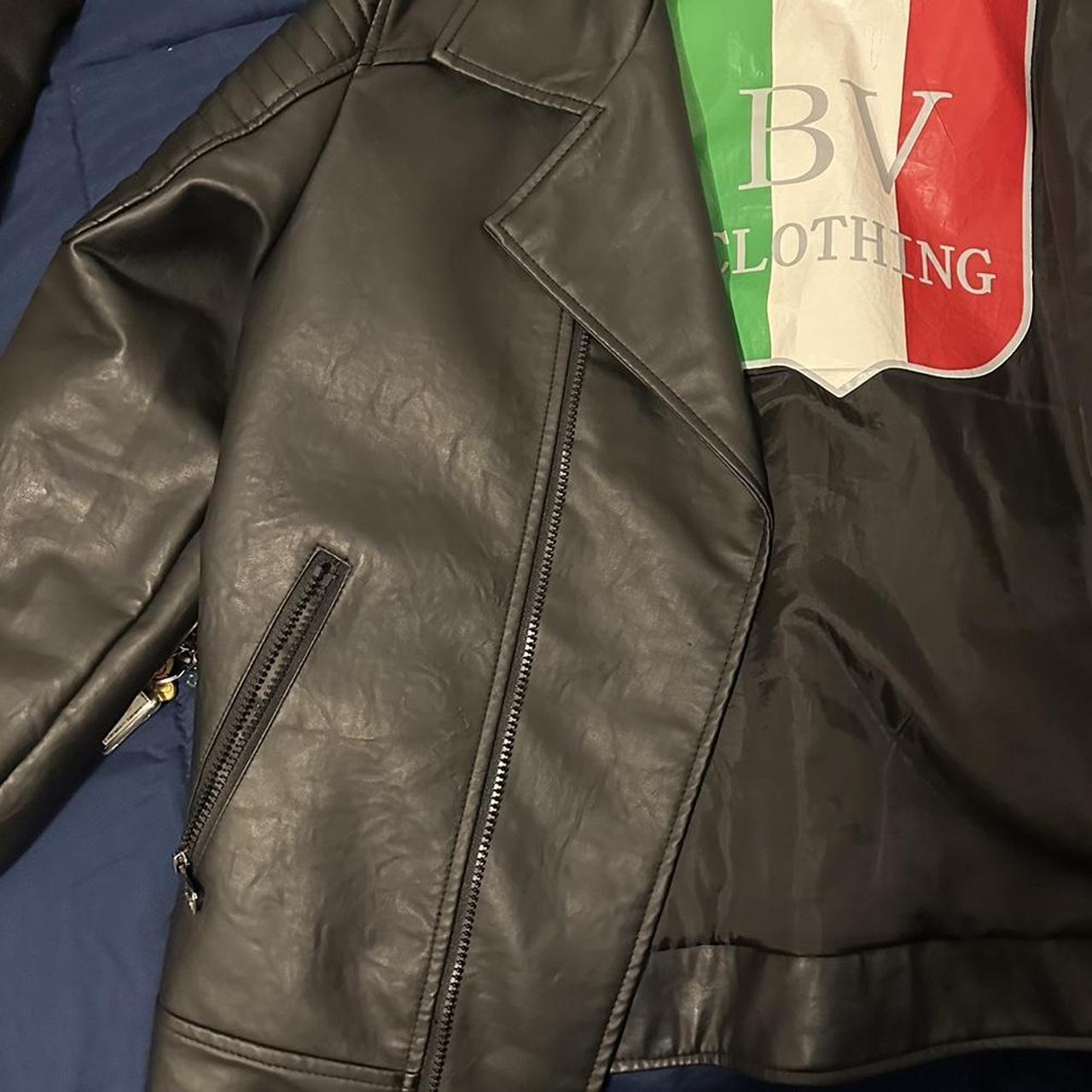 BV Clothing Jacket bottega veneta Italian leather... - Depop