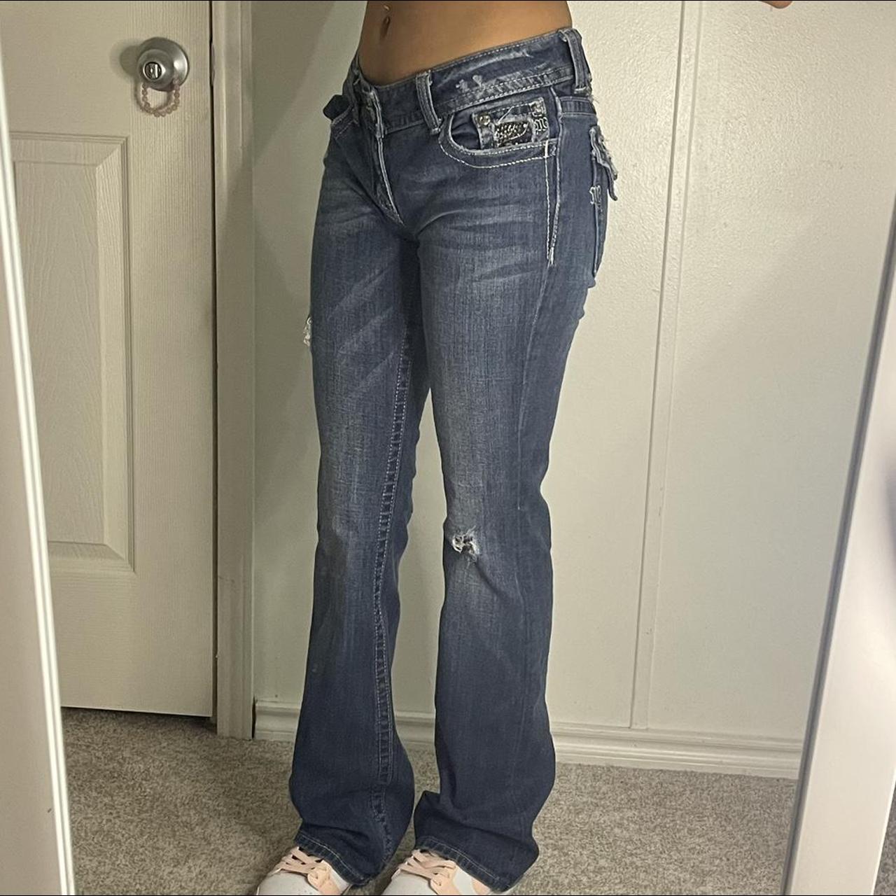 Miss Me Jeans •low Rise And Bootcut Jeans •cool Depop