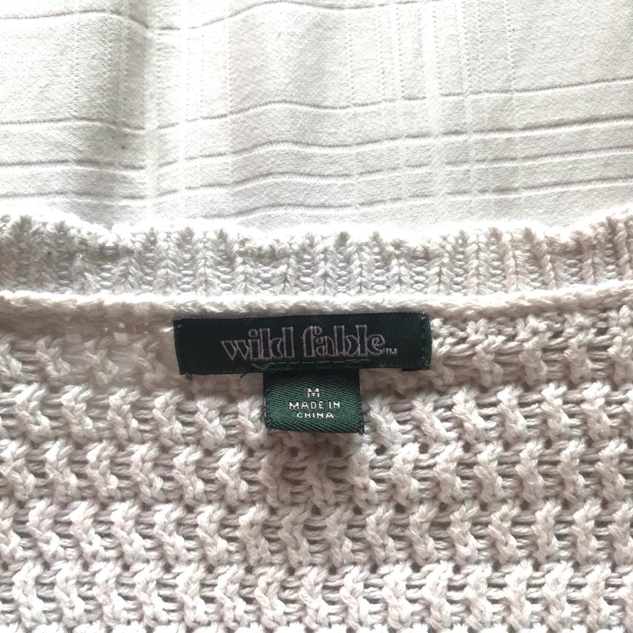 Medium crochet wild fable floral two-piece skirt and... - Depop