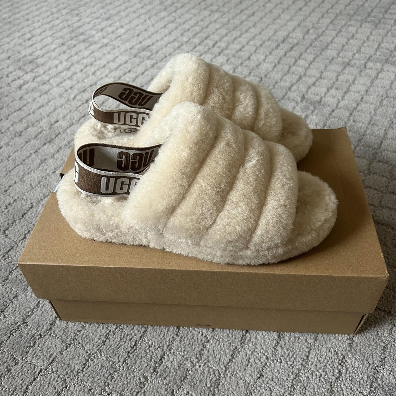 UGG “Fluff Yeah” Slippers Size 6 women’s Color... - Depop