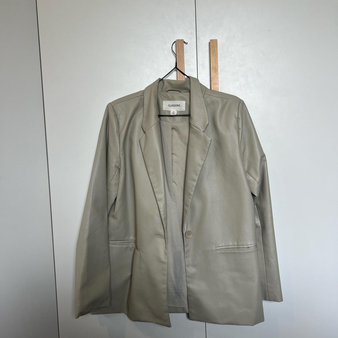Glassons leather blazer. Love this but don’t wear... | Depop