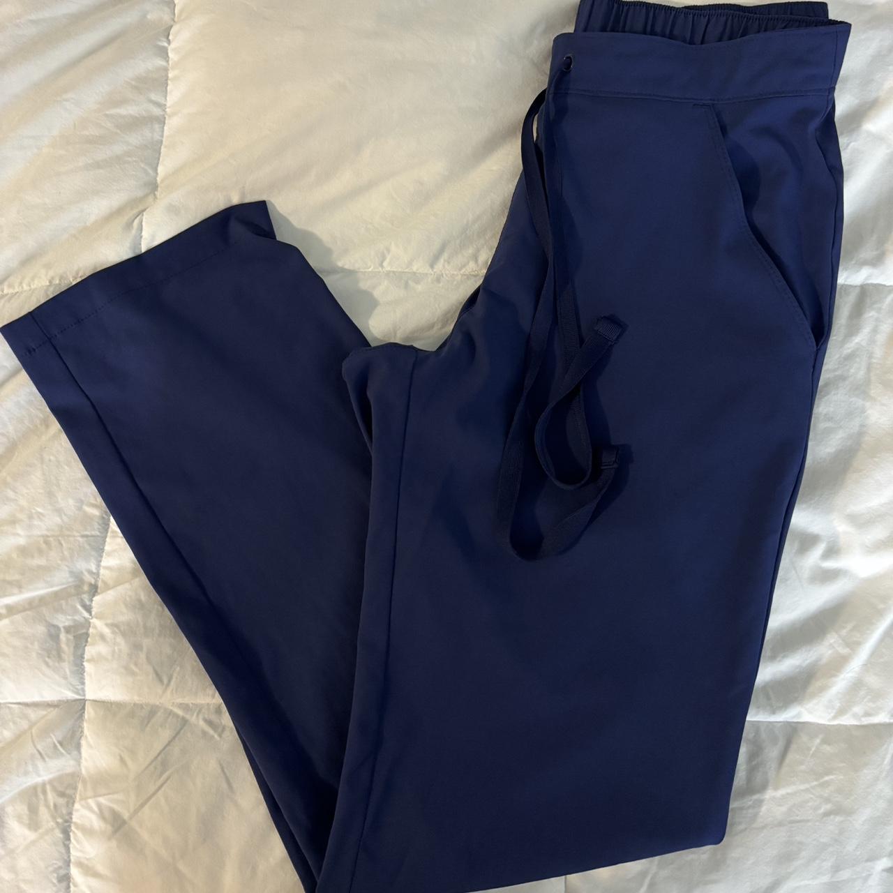 Scrub Joy Blue Pants Worn once! #Scrubs #scrubjoy - Depop