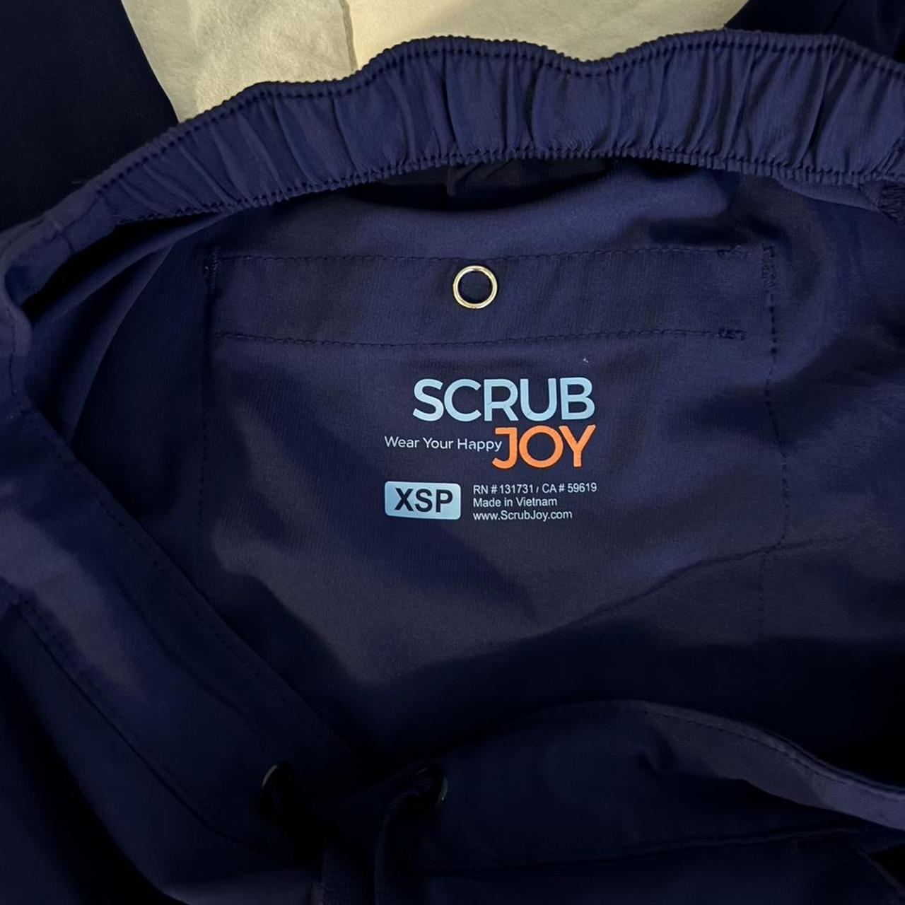 Scrub Joy Blue Pants Worn once! #Scrubs #scrubjoy - Depop