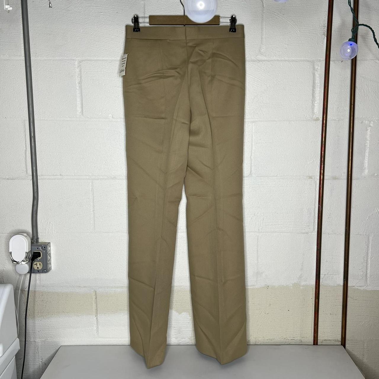️ Vintage 70s Tan Flare Slack Pants - amazing... - Depop
