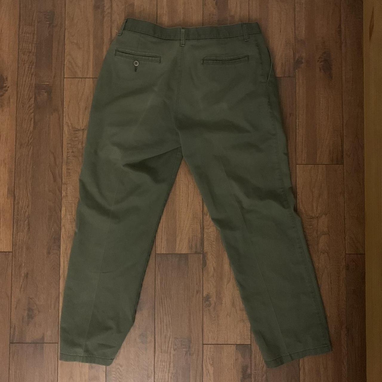 Wrangler Rugged Wear dress slacks in olive, I love... - Depop