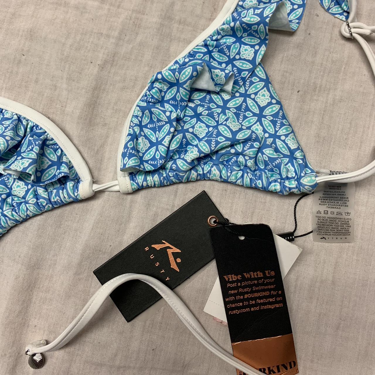 The perfect summer beach bikini, brand new Rusty... - Depop