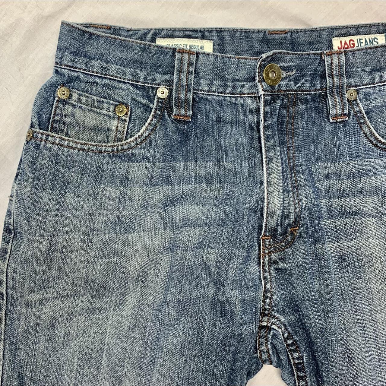 JAG jeans classic fit (straight leg). Faded denim.... - Depop