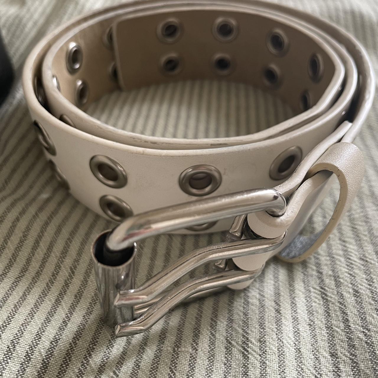 Two belt bundle! One black 40.5inch length belt and... - Depop