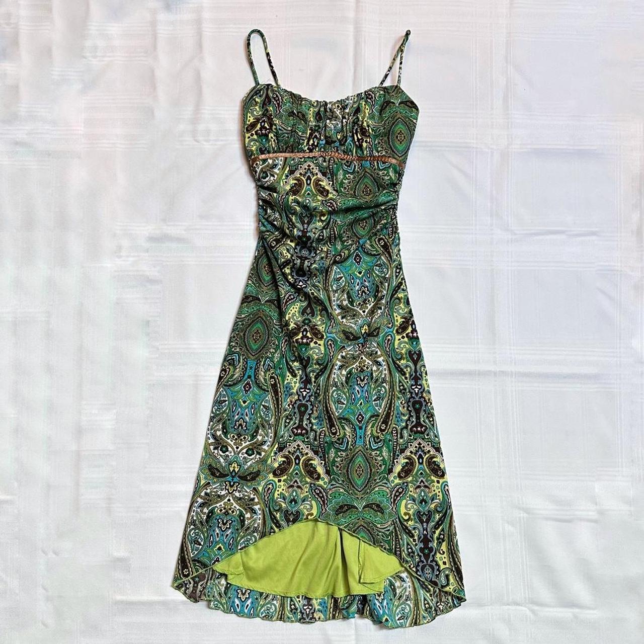 Ruby rox paisley dress in perfect condition Size... - Depop