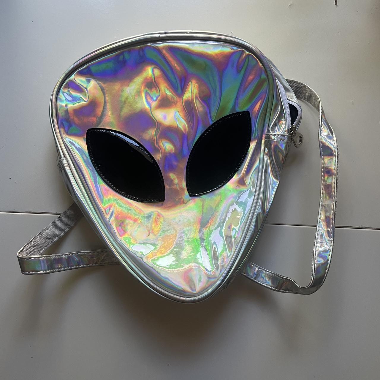 Alien backpack Great for festivals or raves! Small... - Depop