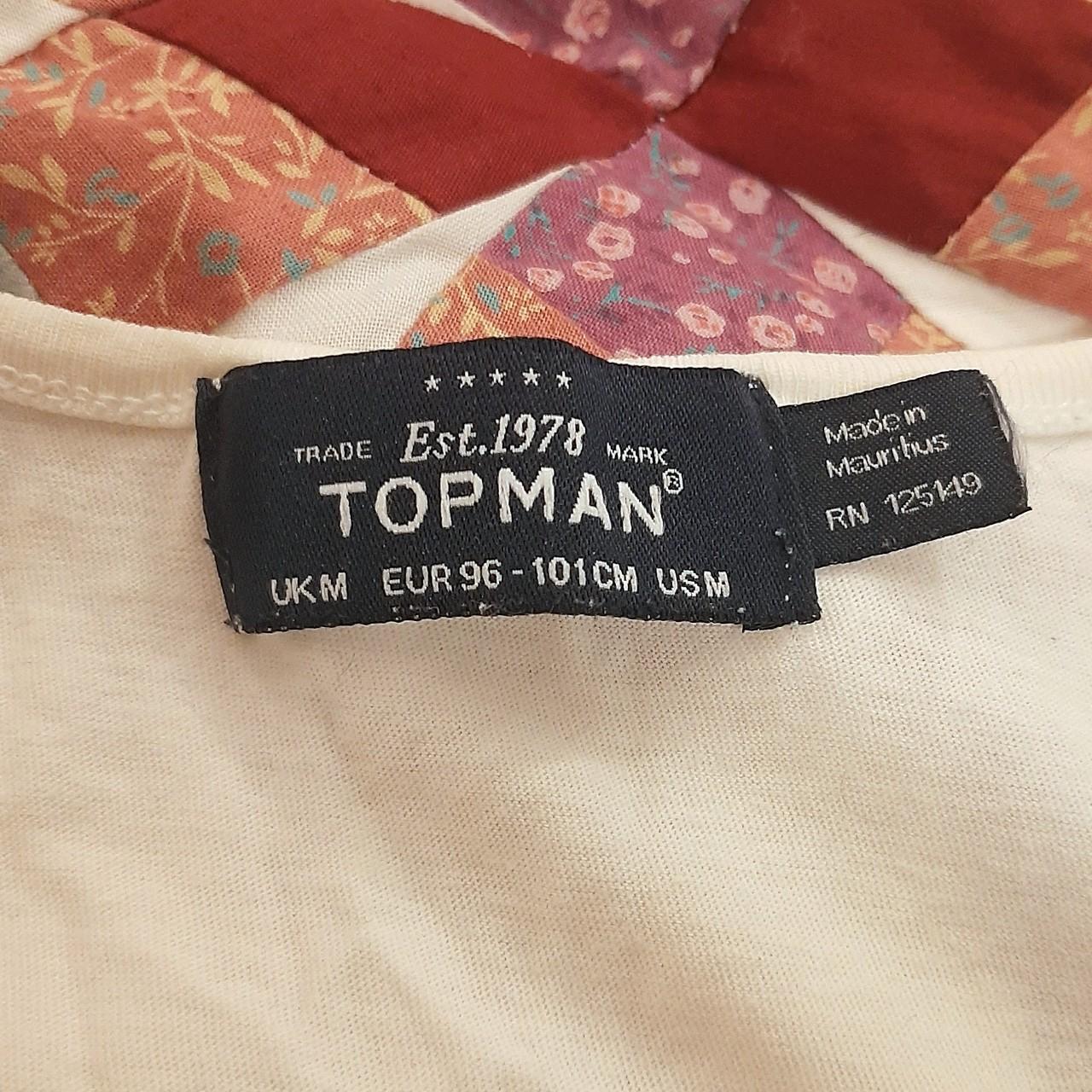 🇬🇧 TOPMAN TANK TOP 🇬🇧 Super soft retro union flag... - Depop