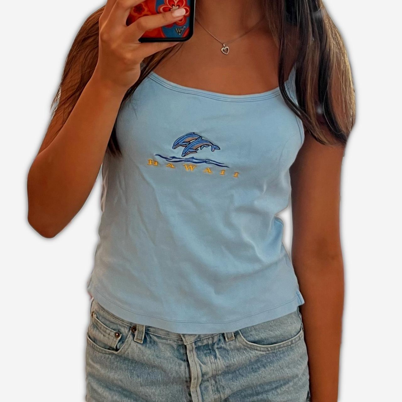 SUPER CUTE HAWAII TANK🐬 ⚠️NOT BRANDY MELVILLE,... - Depop