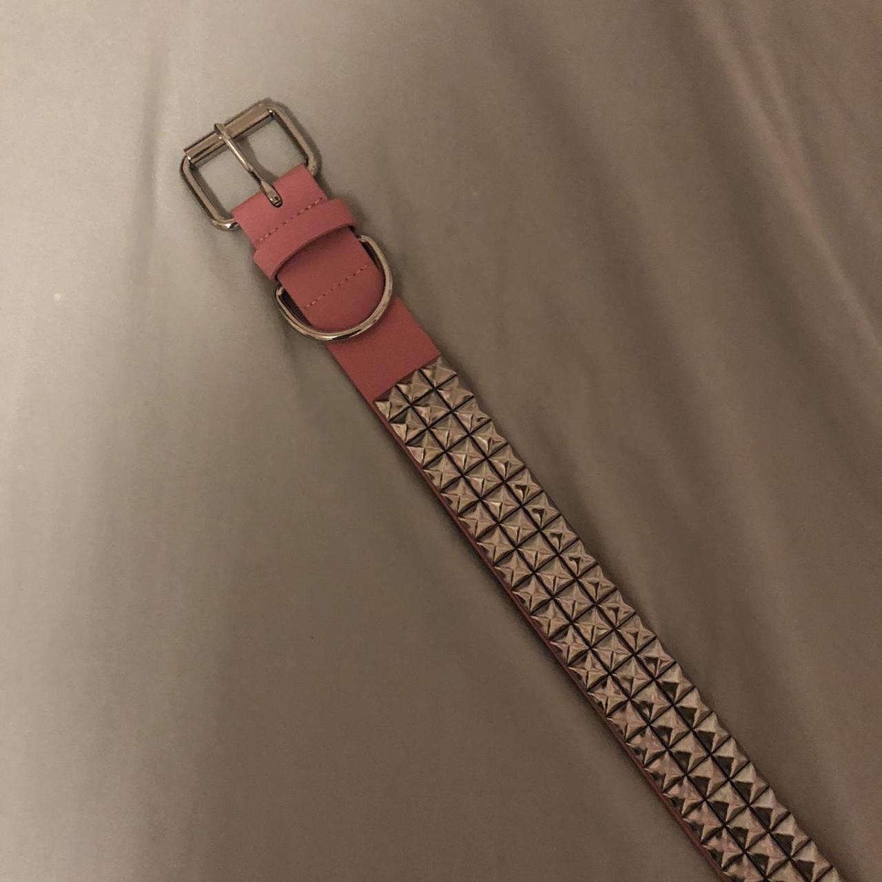 Urban Outfitters Women's Pink Belt | Depop