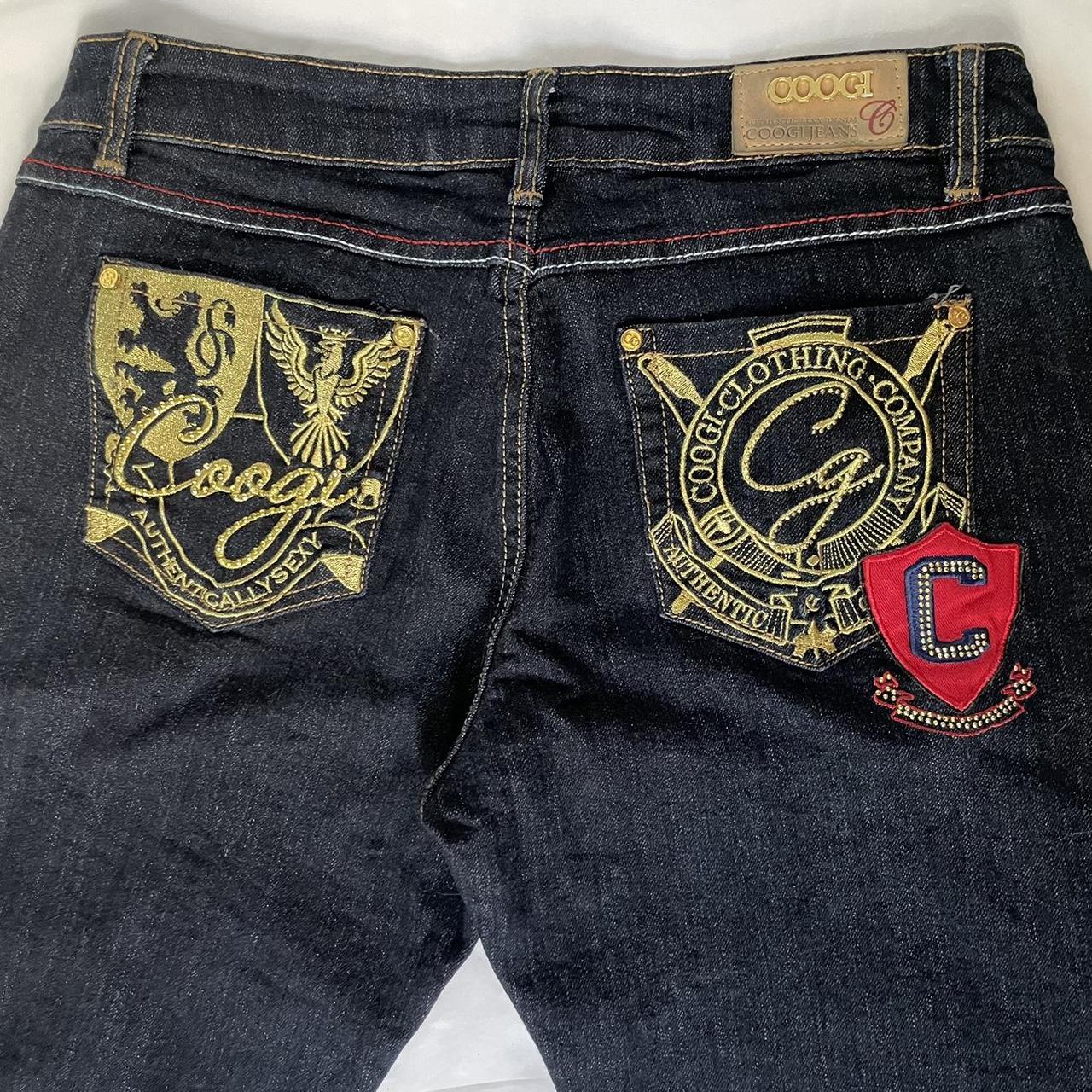 Coogi bell bottom jeans size 11/12 see... - Depop
