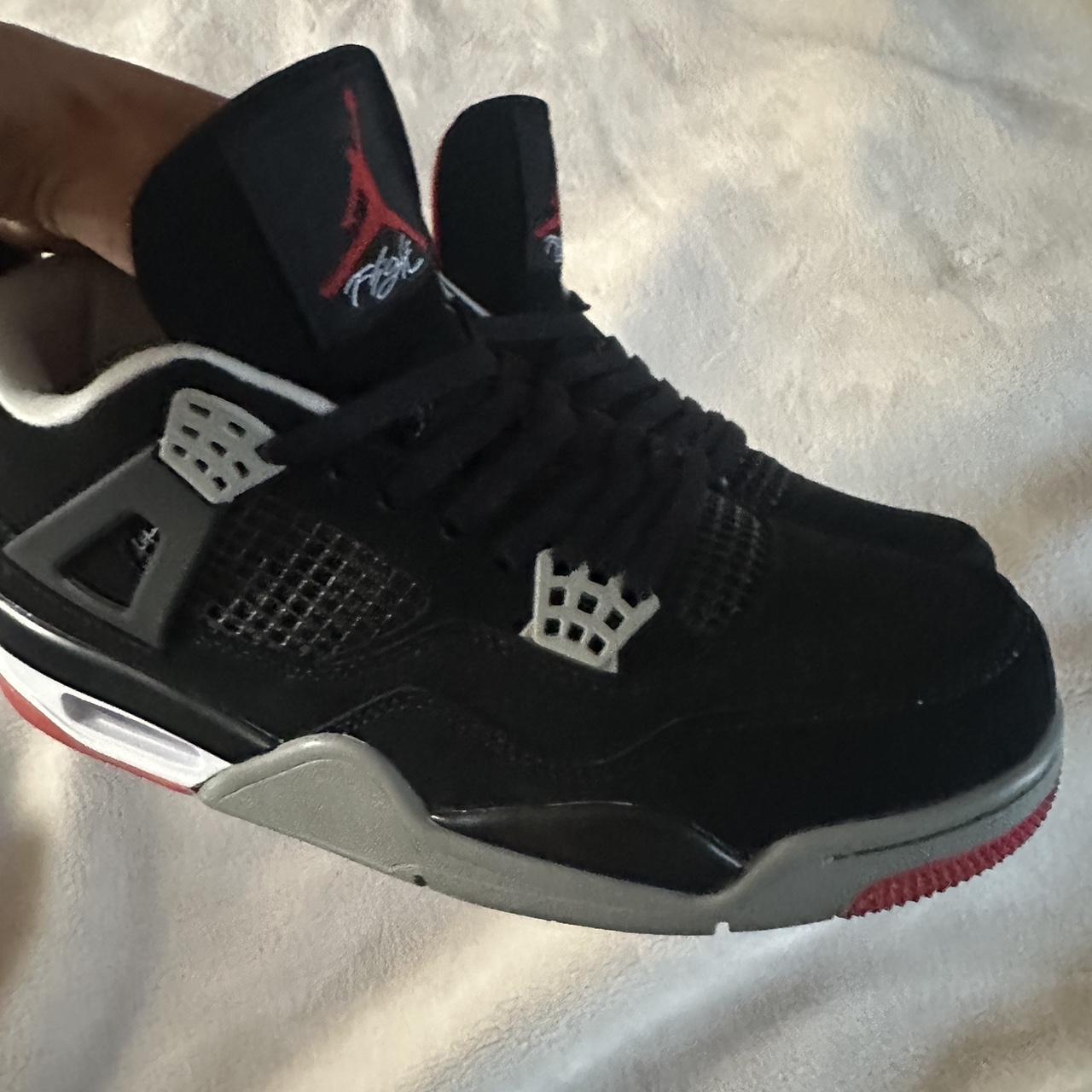 Jordan 4 breads size 11 brand new never worn... - Depop
