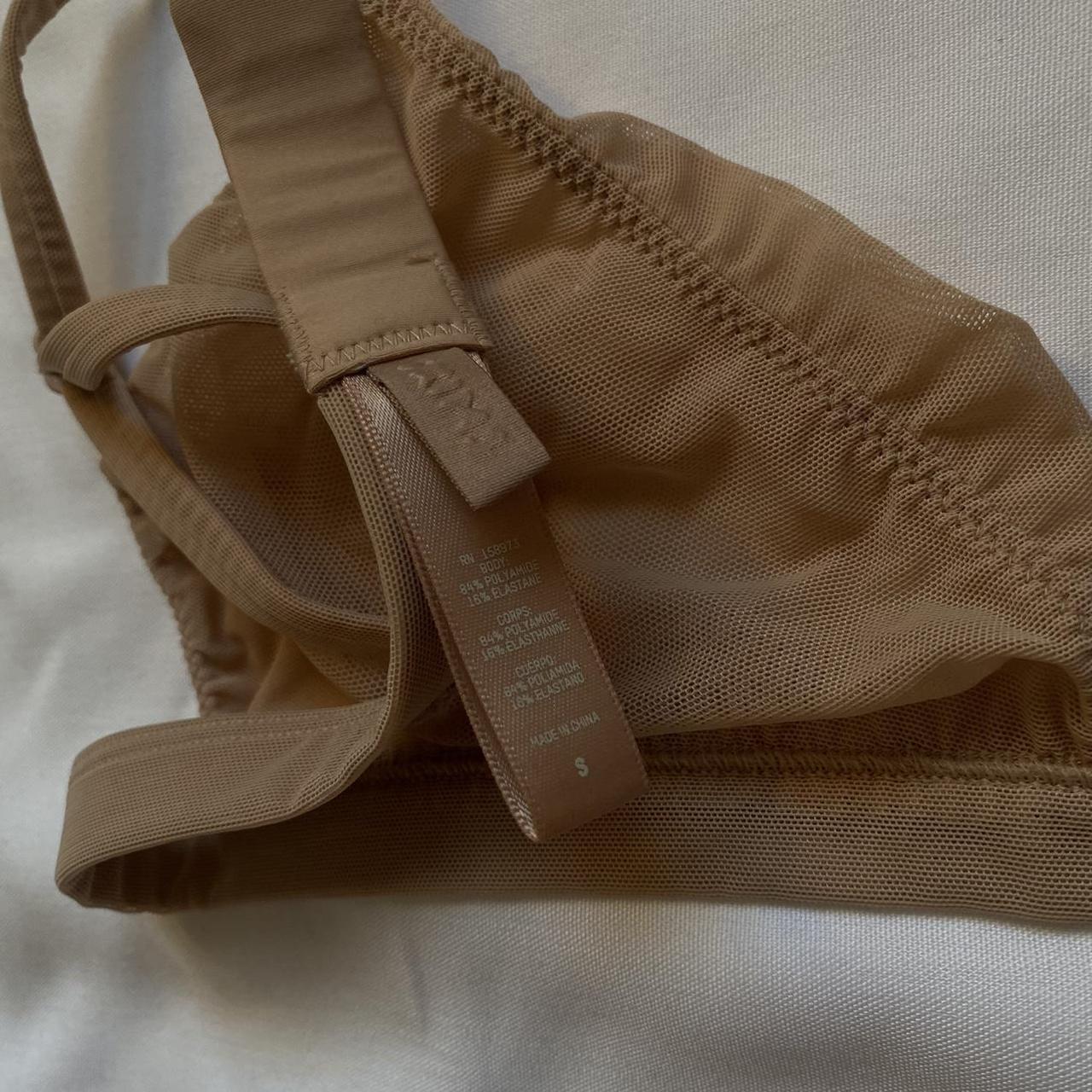 Skims Women's Tan Bra | Depop
