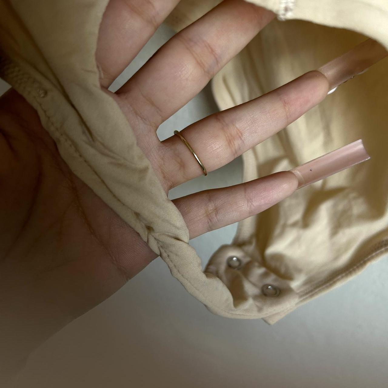 skims cream bodysuit ! - size L - never worn ! - no... - Depop