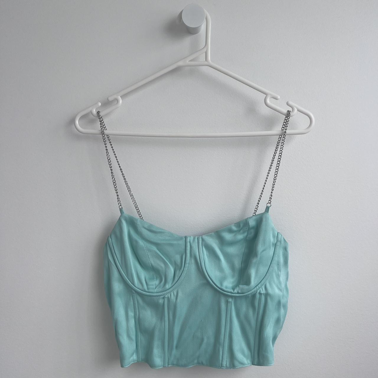 glassons blue top - Depop