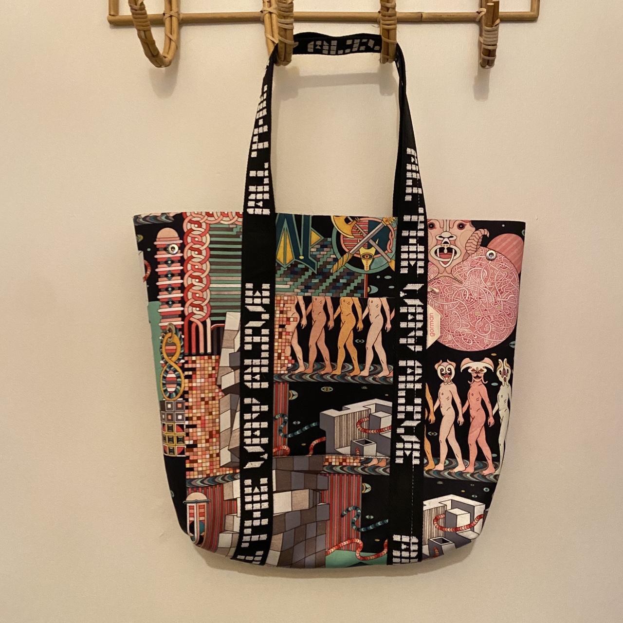 Gorman x Jess Johnson collab neoprene tote bag. In... - Depop