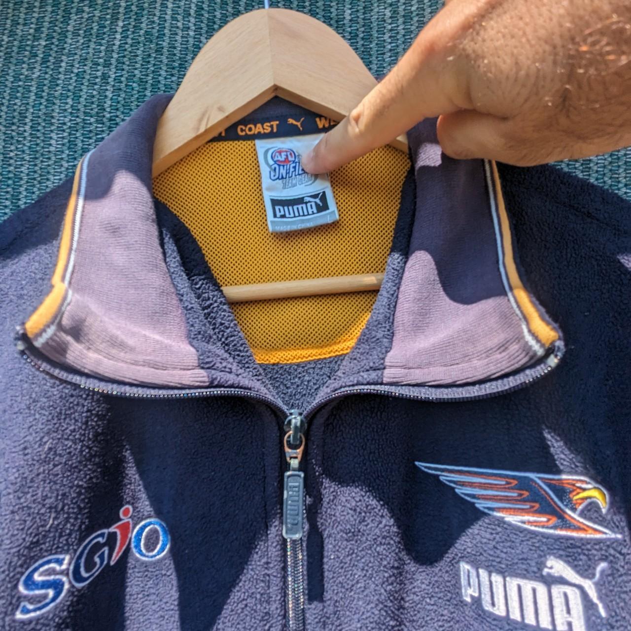 Early 2000s vintage west coast eagles puma kings fleece - Depop