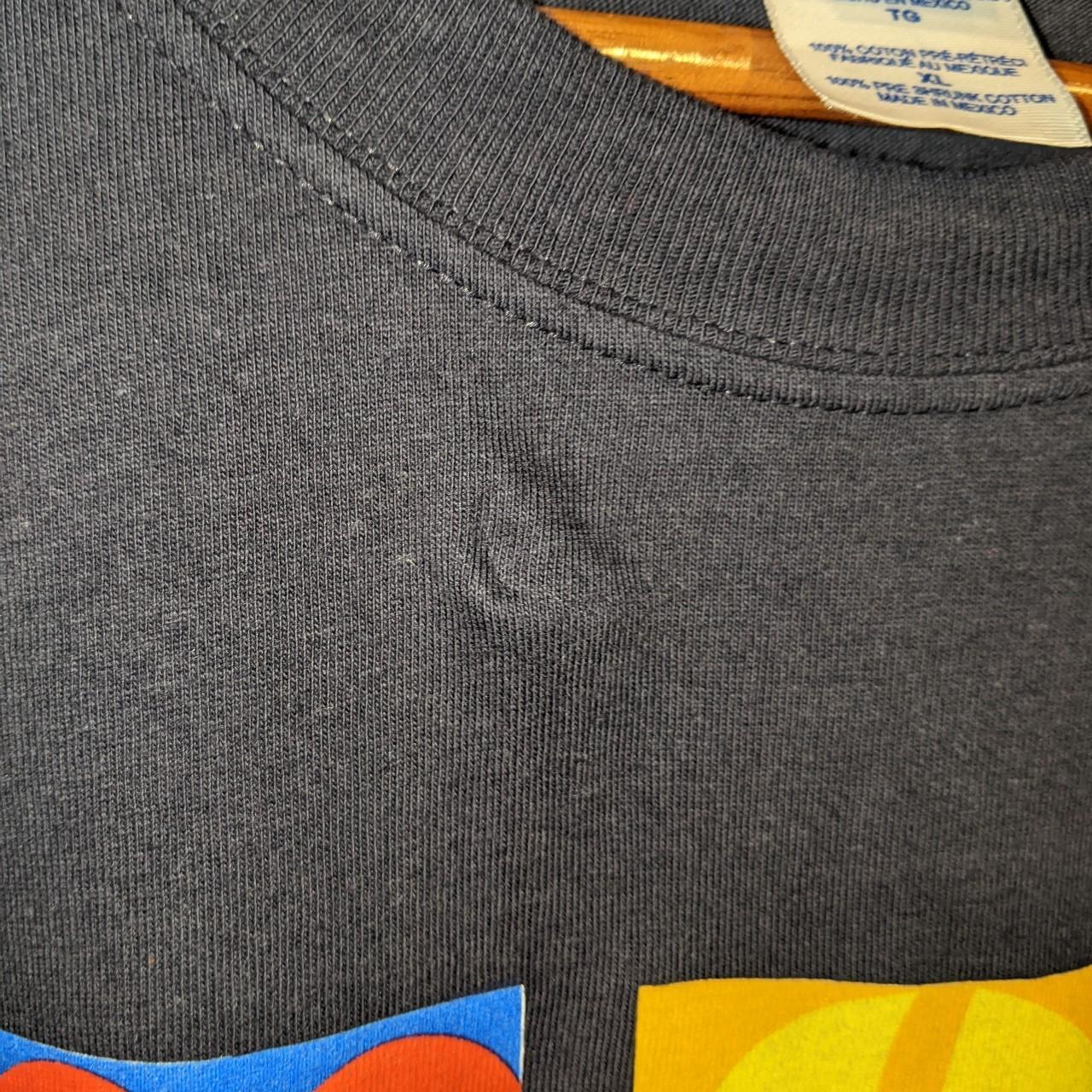 Description: 90s peace frogs square graphics shirt,... - Depop