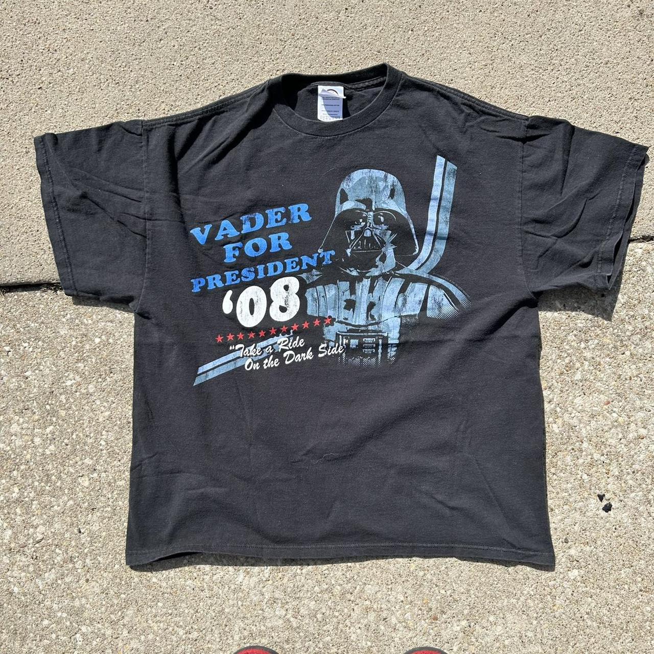 Vintage Star Wars Darth Vader for president 2008... | Depop