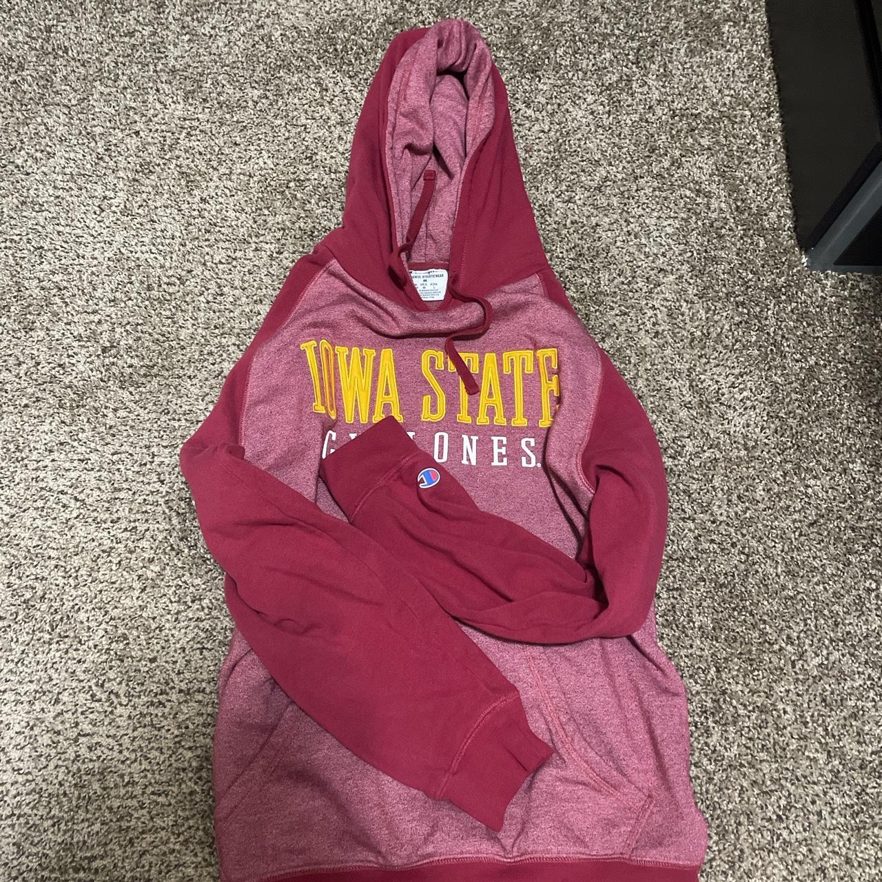 Iowa state hoodie Perfect condition Size M... - Depop