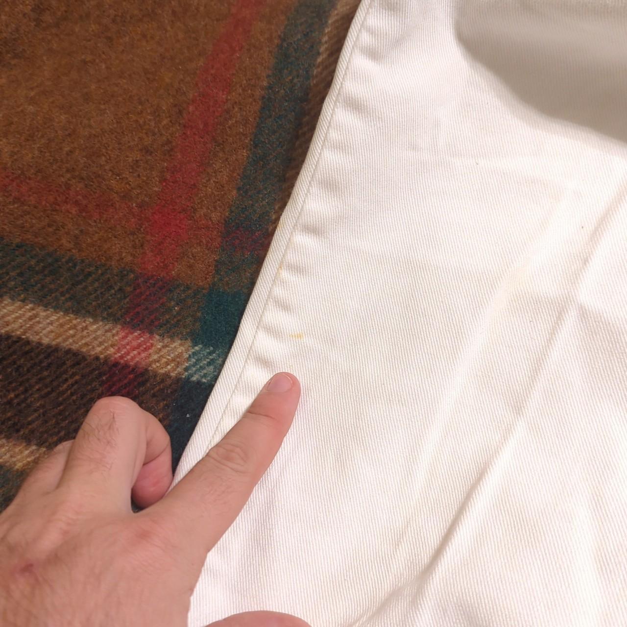 Edwin International Vintage White Jeans Newton Slim... - Depop