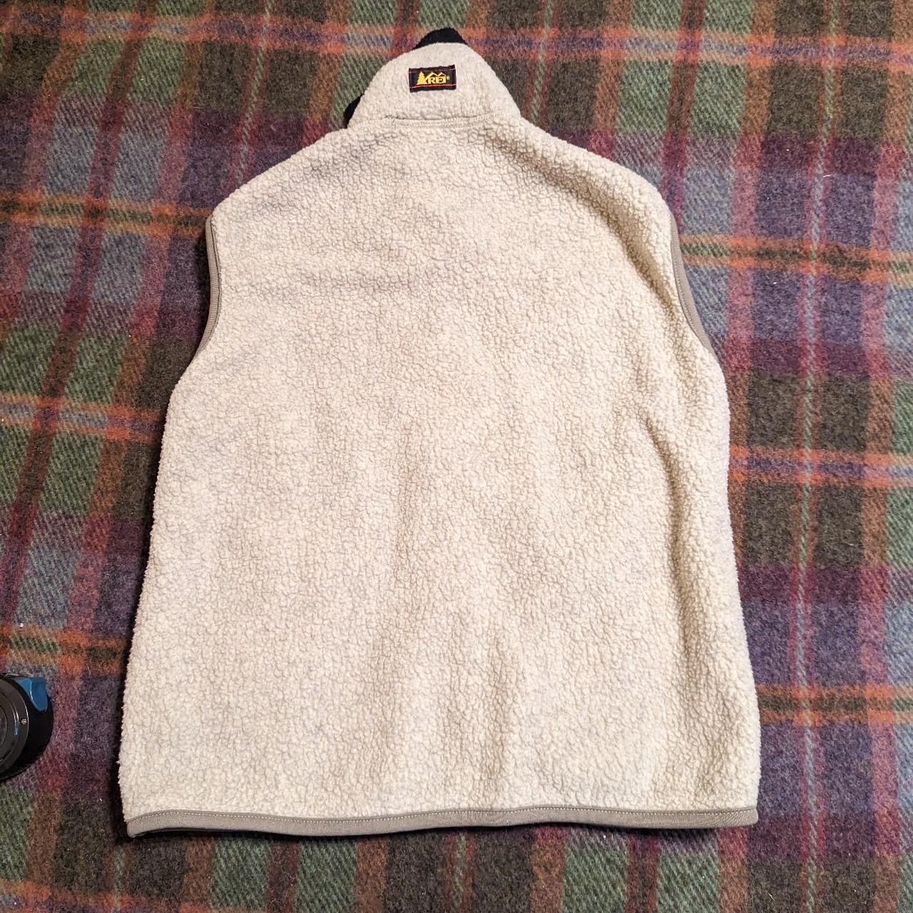 REI Vest Women's XS Vintage Fleece Polartec Zip... - Depop