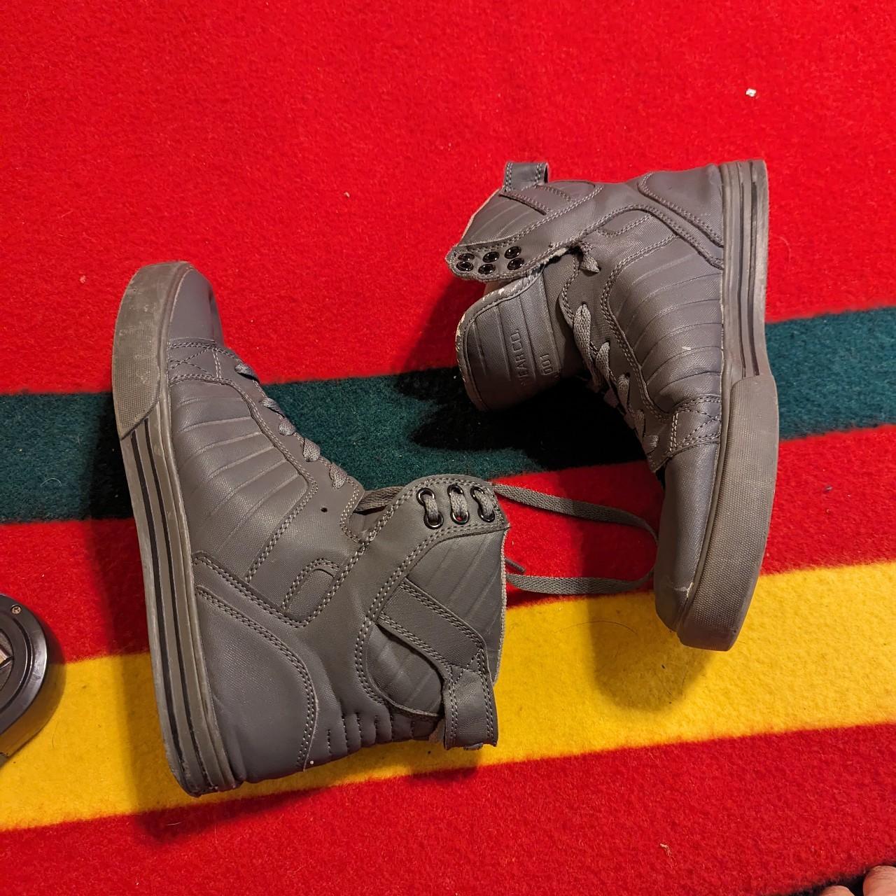 Supra Skytop Muska 001 Cool Gray Sneakers High Top... - Depop