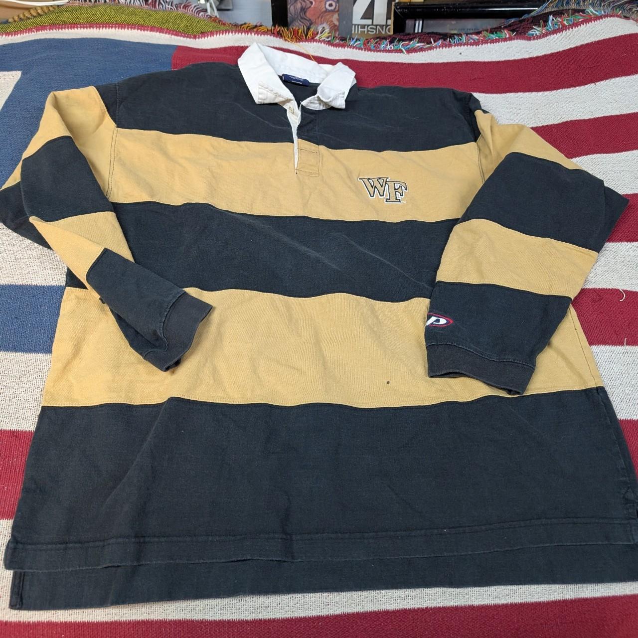 Vintage 90s Wake Forest University Pro Player Rugby... | Depop