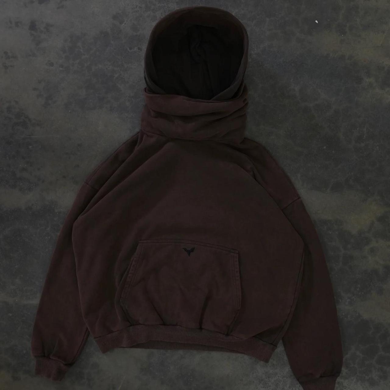 Ditch La Masked hoodie mocha / Brown first photos... - Depop