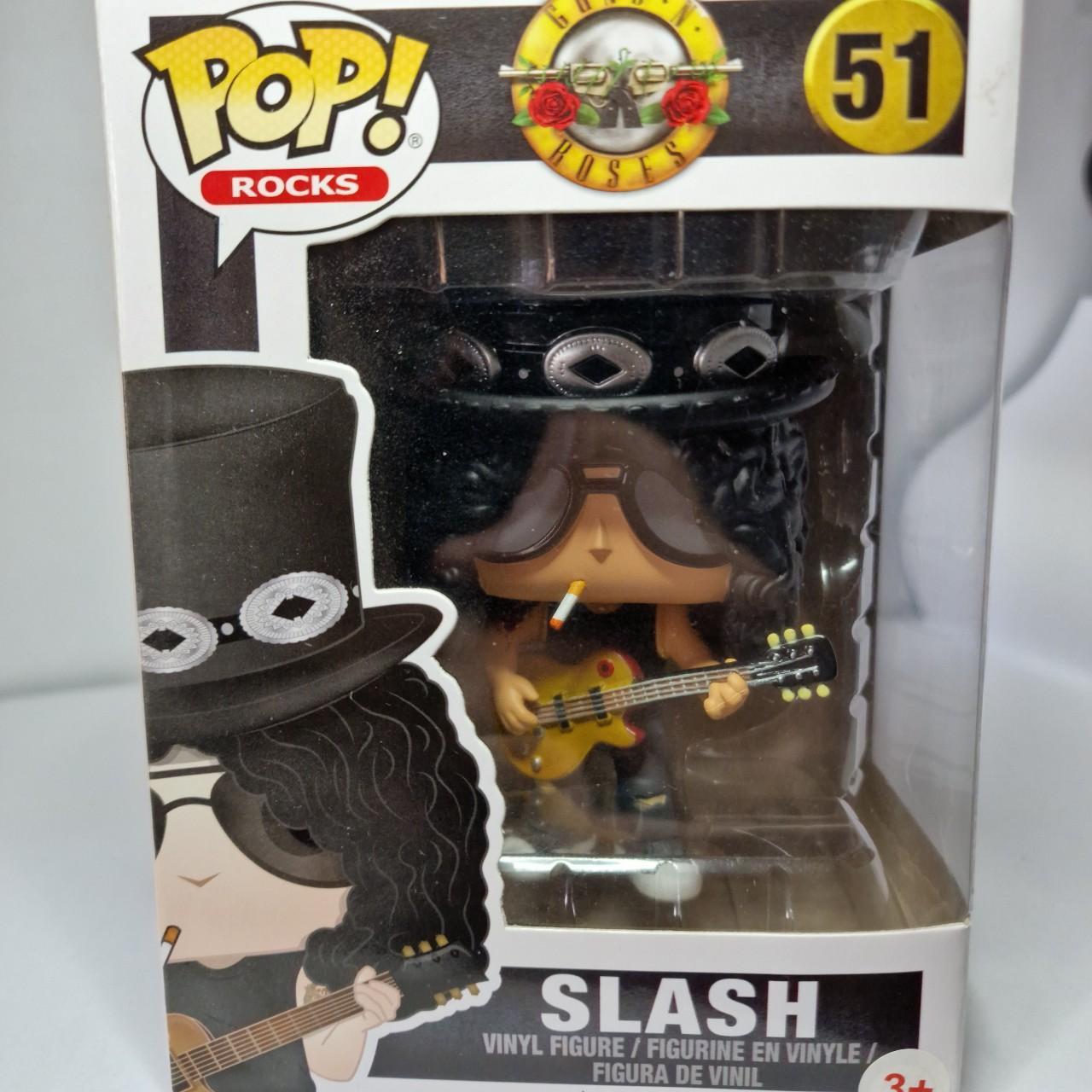 Funko pop Slash 51 Guns N Roses Box is original... - Depop
