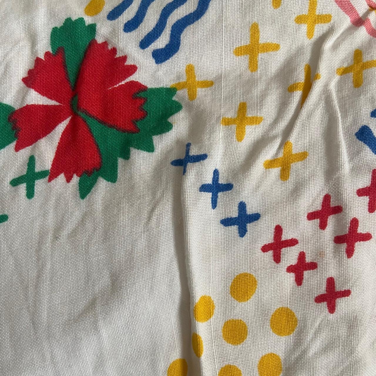 close ups of Ossie Clark summer top - Depop