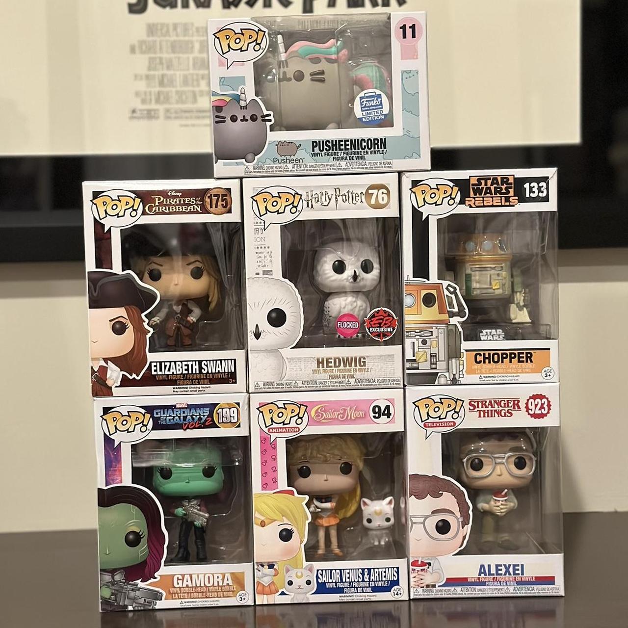 Funko pops lot pusheencorn (ave. $15) Elizabeth... - Depop