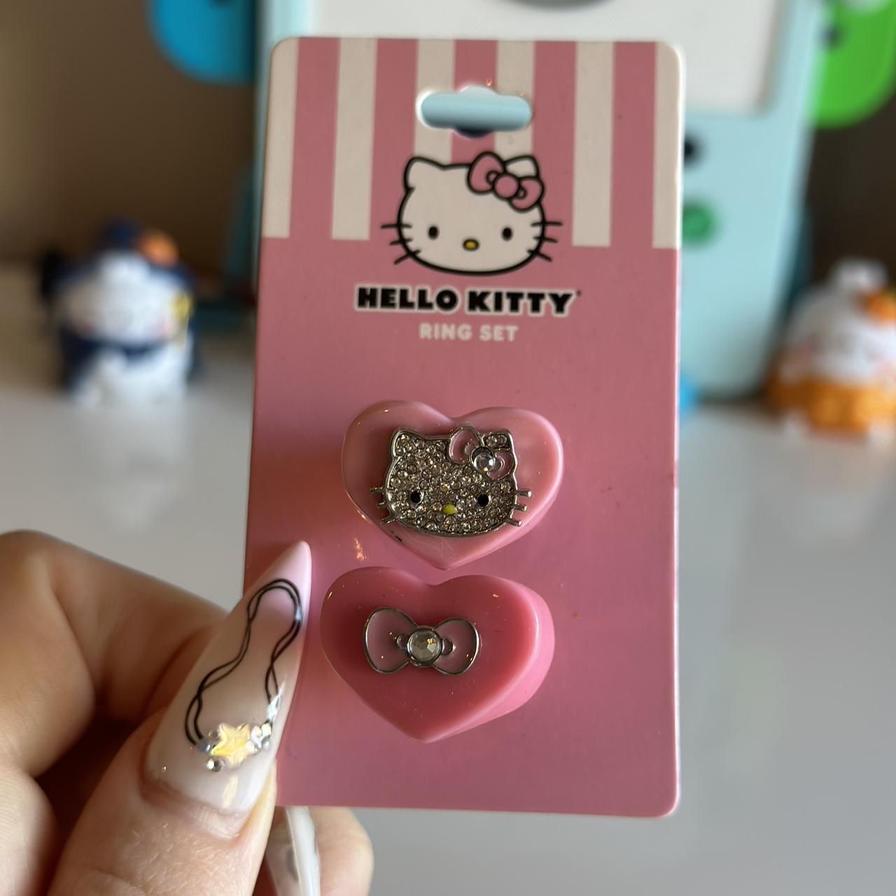 Hello Kitty Sanrio Ring Set New in packaging, size... - Depop