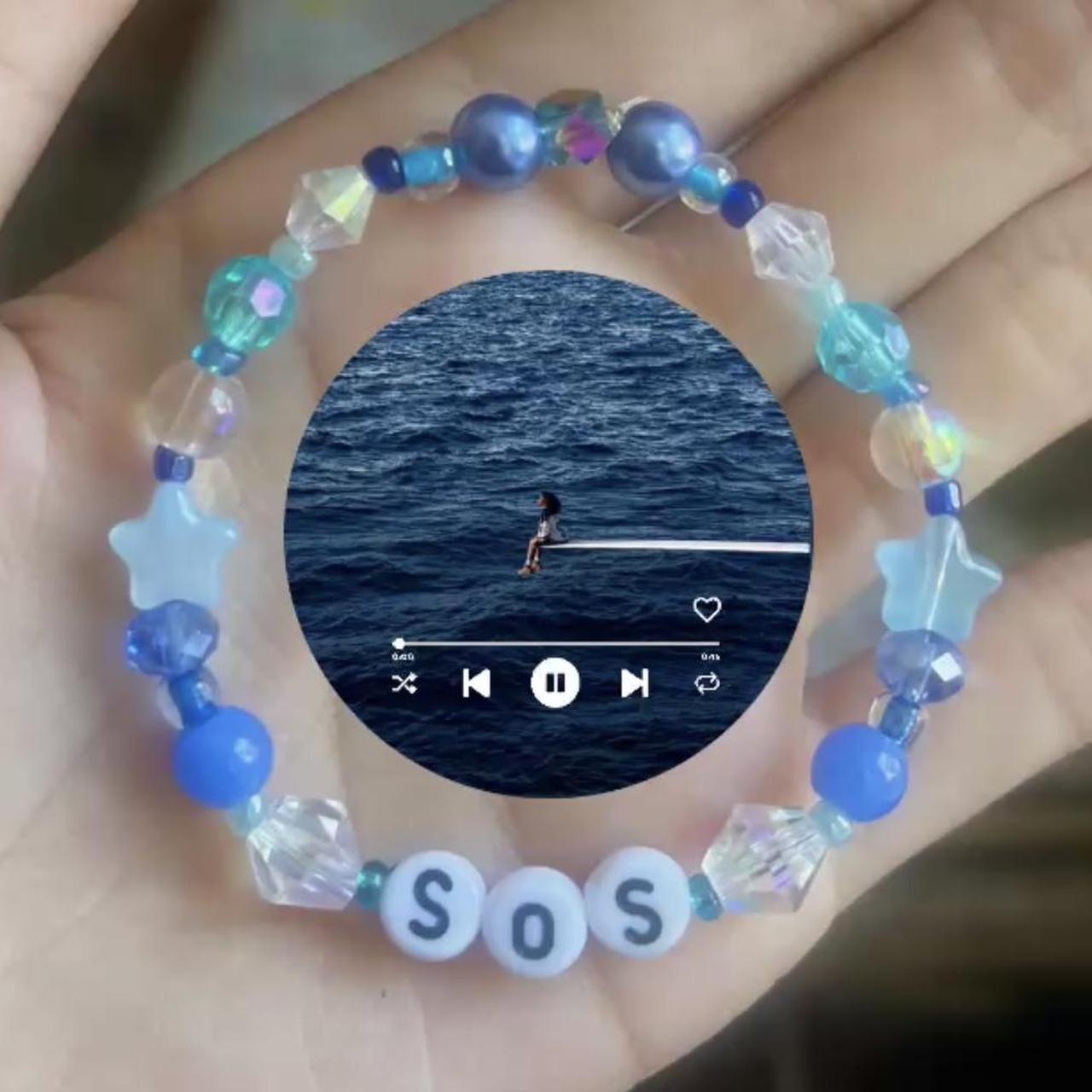 sza SOS album bracelet 🌊🔭 • i can make any... - Depop