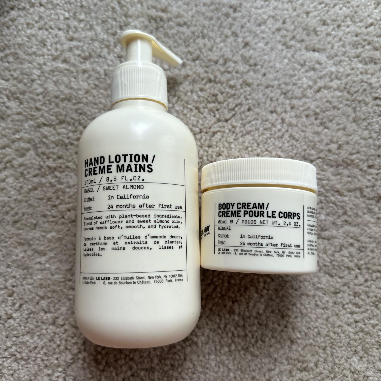 Le Labo bundle: *Basil / Sweet Almond Hand Lotion... - Depop
