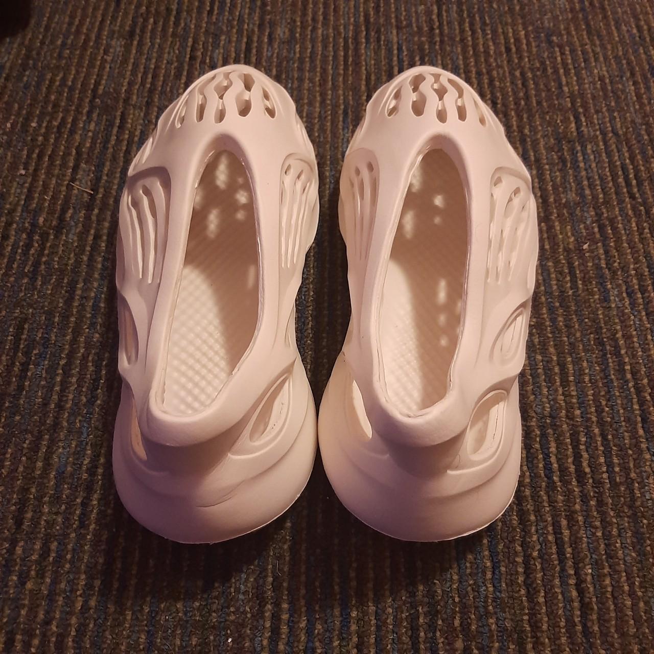 Yeezy Foam Runner Bone White Size: 11 Price is... - Depop