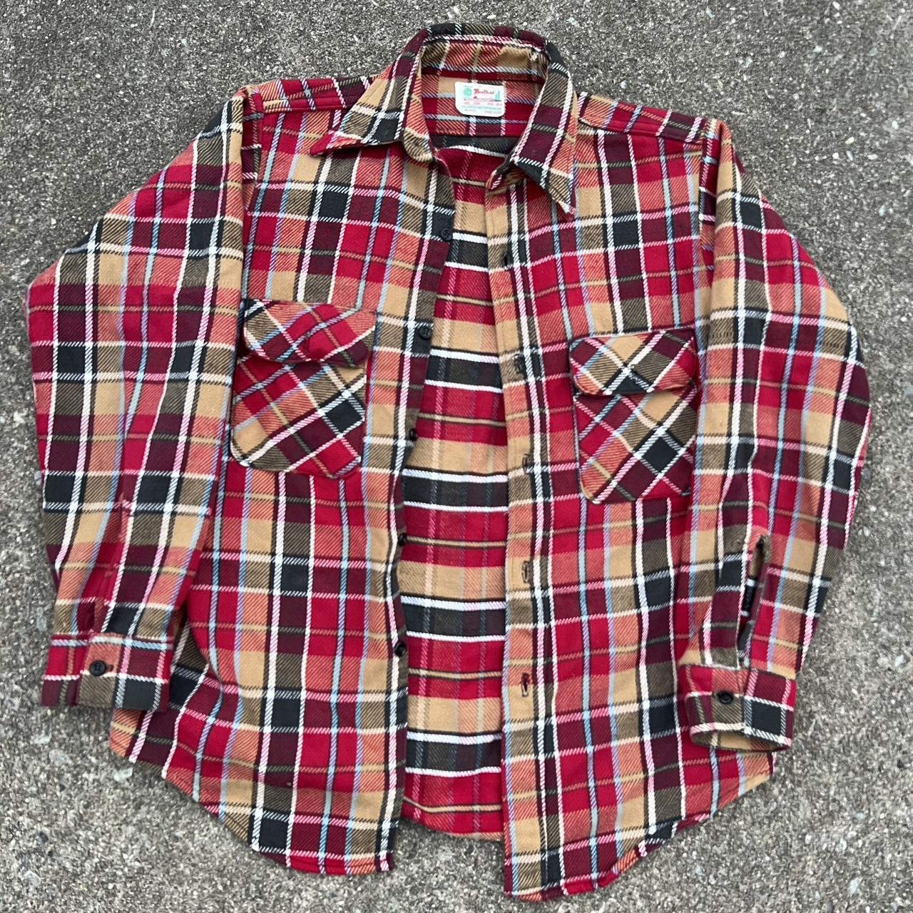 Vintage made in USA flannel (Please... - Depop